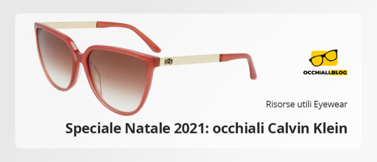 Elenco codici EAN/GTIN occhiali Calvin Klein Natale 2021 - Blog Occhiali