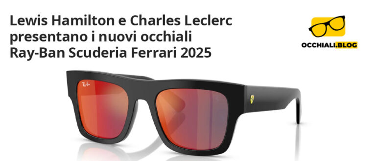 Lewis Hamilton e Charles Leclerc presentano i nuovi occhiali Ray-Ban ...